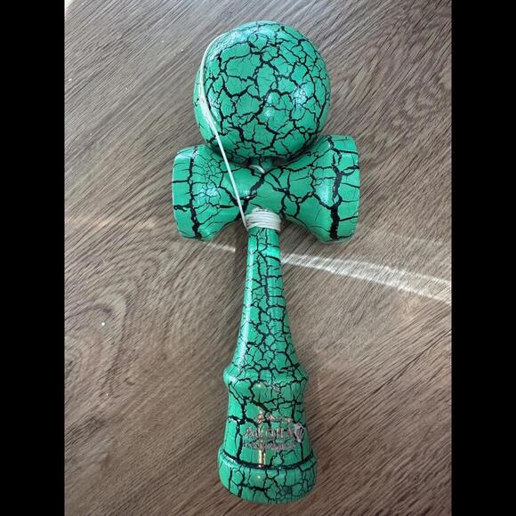Toys | Rare Aloha Kendama Glossy Black And Green | Poshmark